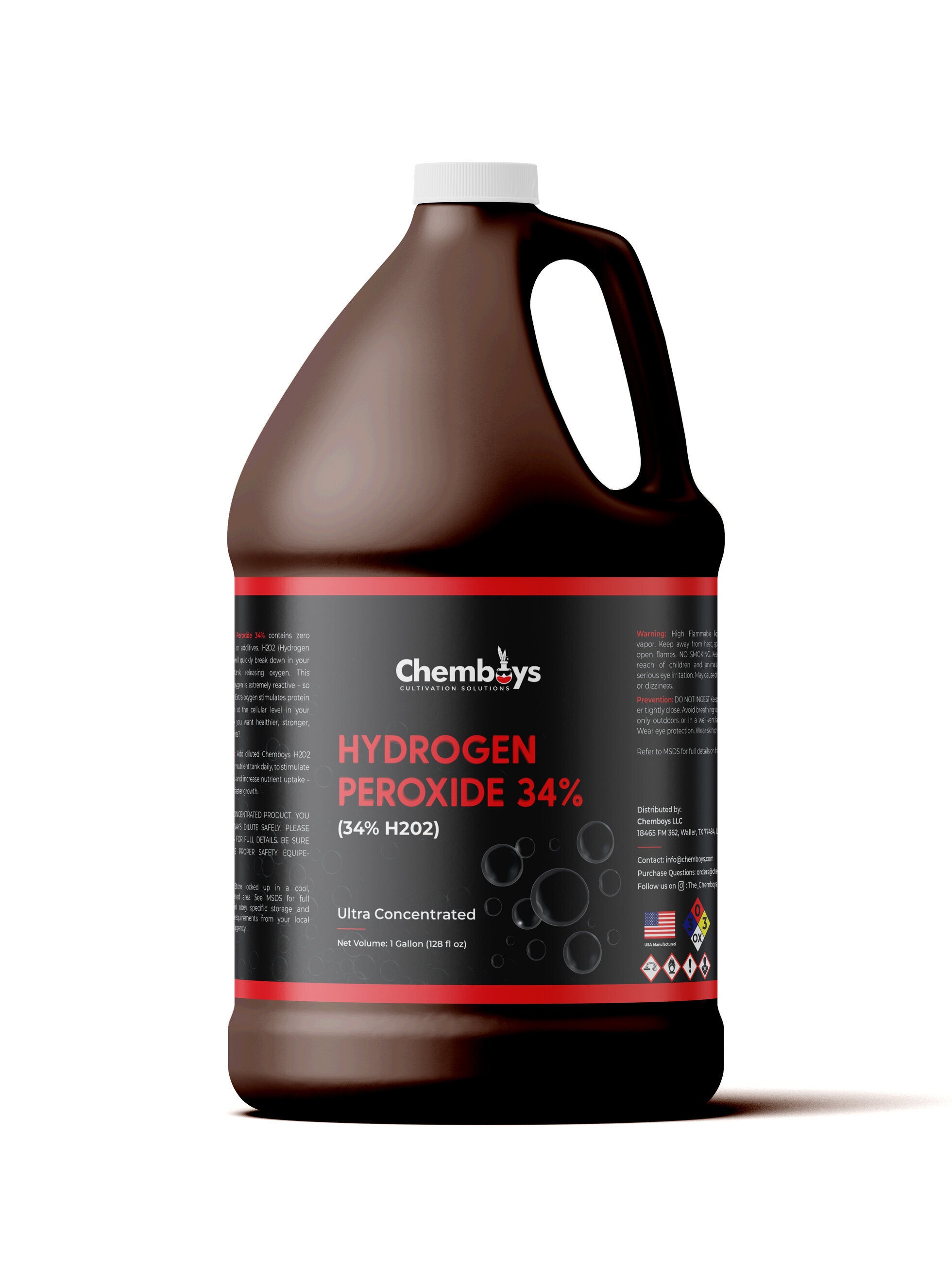 Hydrogen Peroxide 34% | Green Dragon Hydroponics