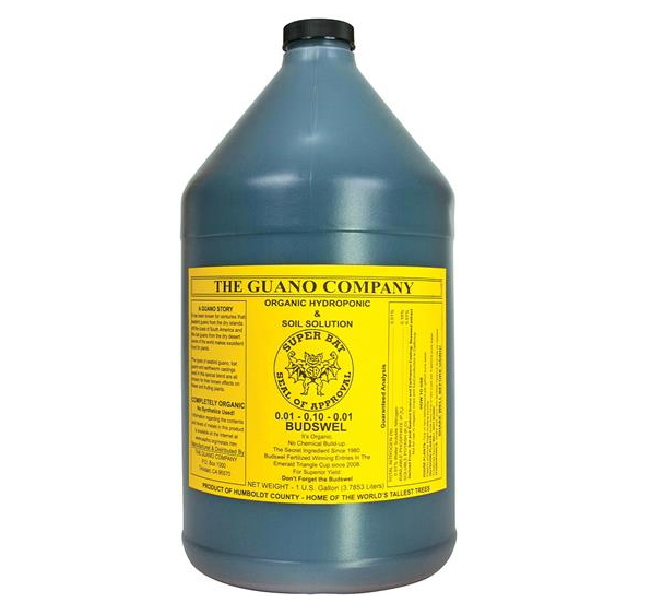 Super Bat Budswel Guano, 1 gal | Green Dragon Hydroponics